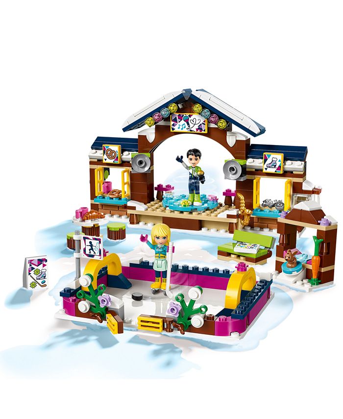 LEGO® 307-Pc. Friends Snow Resort Ice Rink 41322 - Macy's