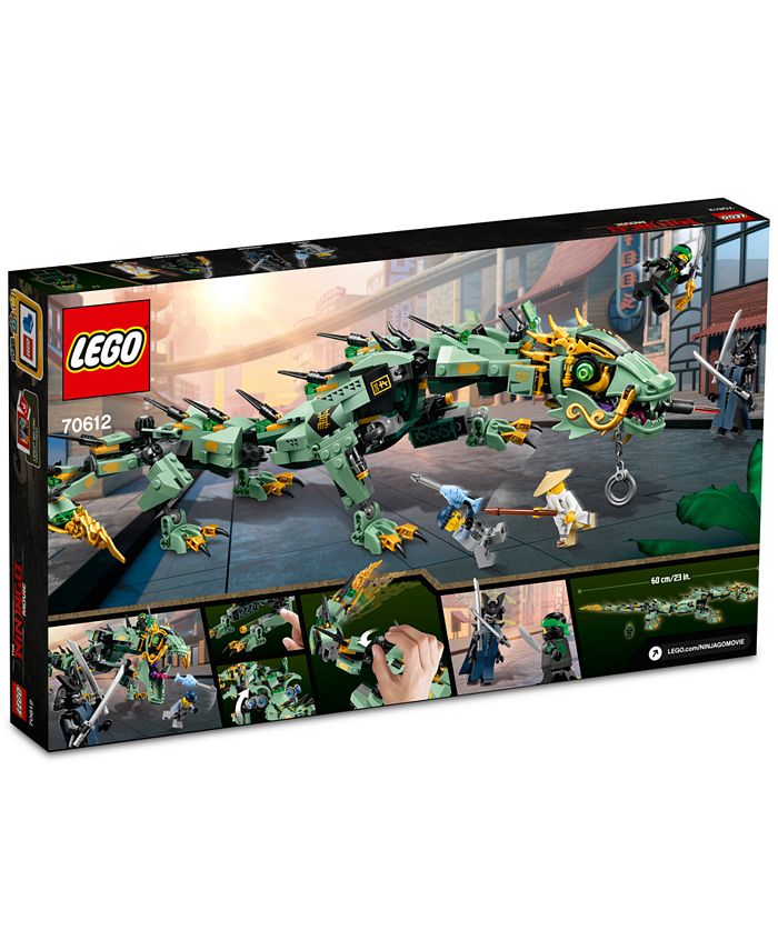 LEGO® 544-Pc. Ninjago Green Ninja Mech Dragon Set 70612 - Macy's