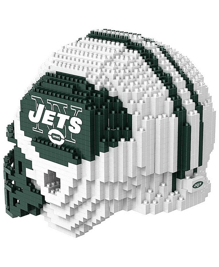 Forever Collectibles New York Jets BRXLZ 3D Helmet Puzzle - Macy's
