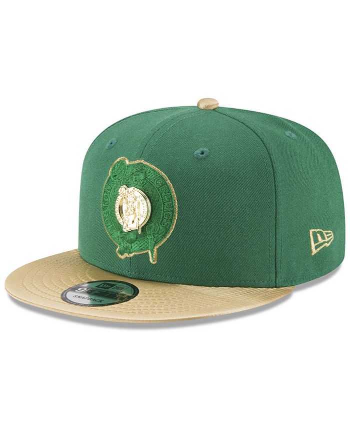 New Era Boston Celtics Triple Gold 9FIFTY Snapback Cap - Macy's