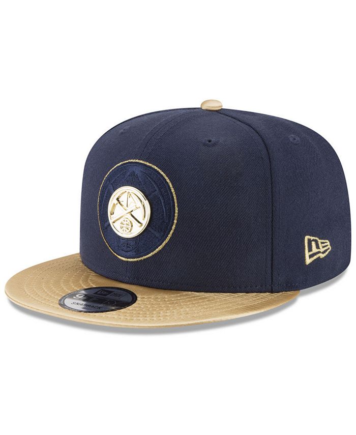 New Era Denver Nuggets Triple Gold 9FIFTY Snapback Cap - Macy's