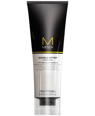 Paul Mitchell Mitch Double Hitter 2-In-1 Shampoo & Conditioner, 8.5-oz ...