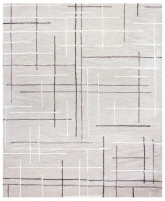 CLOSEOUT! Hotel Collection Area Rug, City Grid CG1 5' 6" x 8' 6 ...