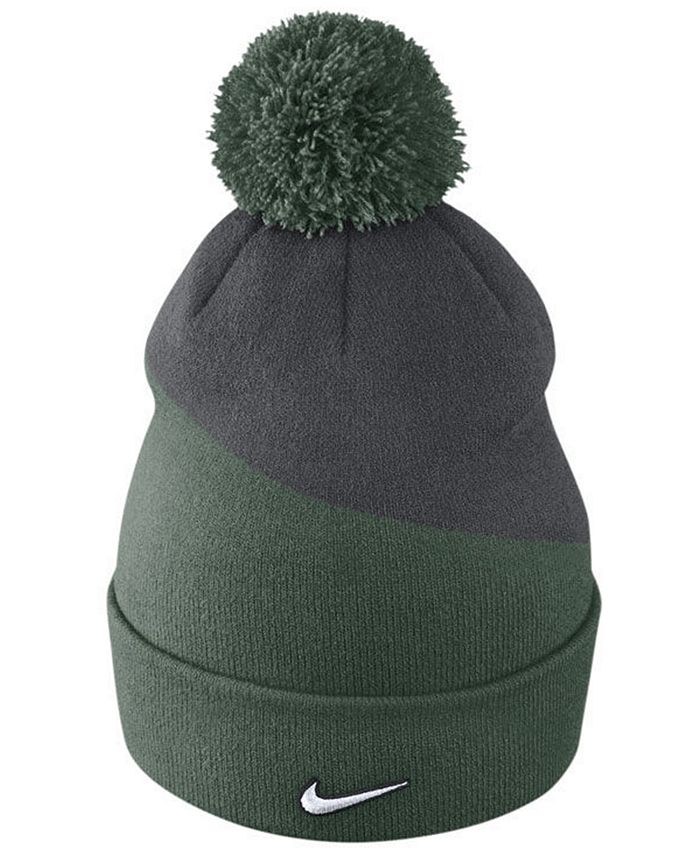Nike Michigan State Spartans Champ Pom Knit Hat - Macy's