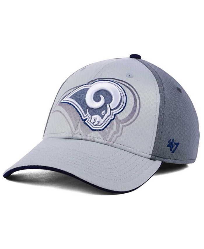 '47 Brand Los Angeles Rams Greyscale Contender Flex Cap - Macy's