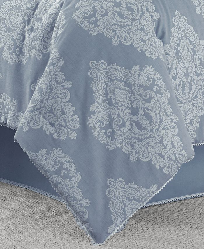 Piper & Wright Ansonia Indigo 4-Pc. King Comforter Set - Macy's