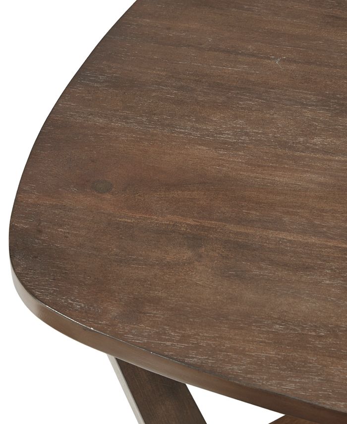 JLA Home Boomerang End Table, Quick Ship - Macy's
