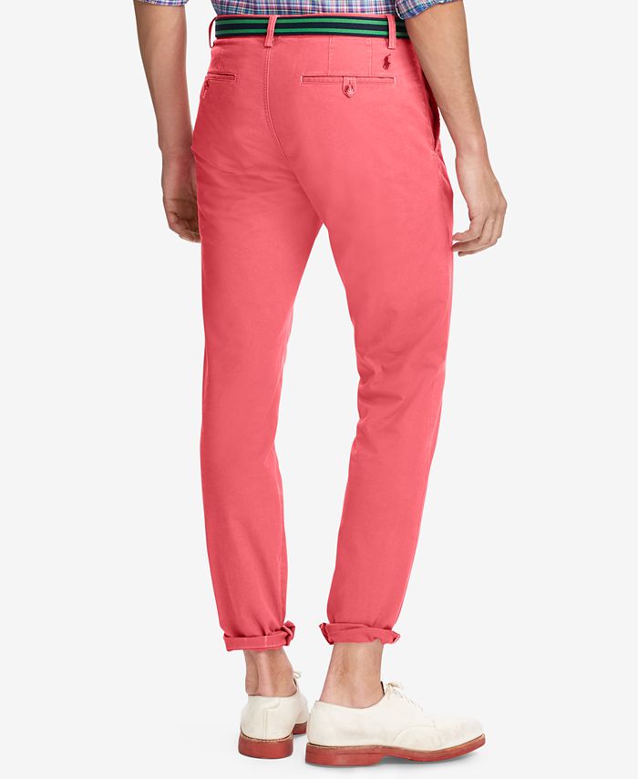 Polo Ralph Lauren Men's Big & Tall Stretch Classic Fit Chino Pants - Macy's