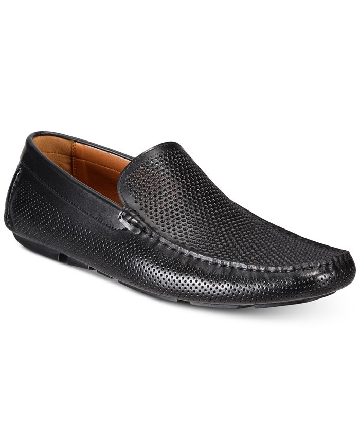 Kenneth Cole Reaction Men's Lyon Perforated Drivers - Macy's