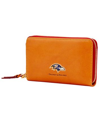 Dooney & Bourke Baltimore Ravens Florentine Zip Around Wallet - Macy's