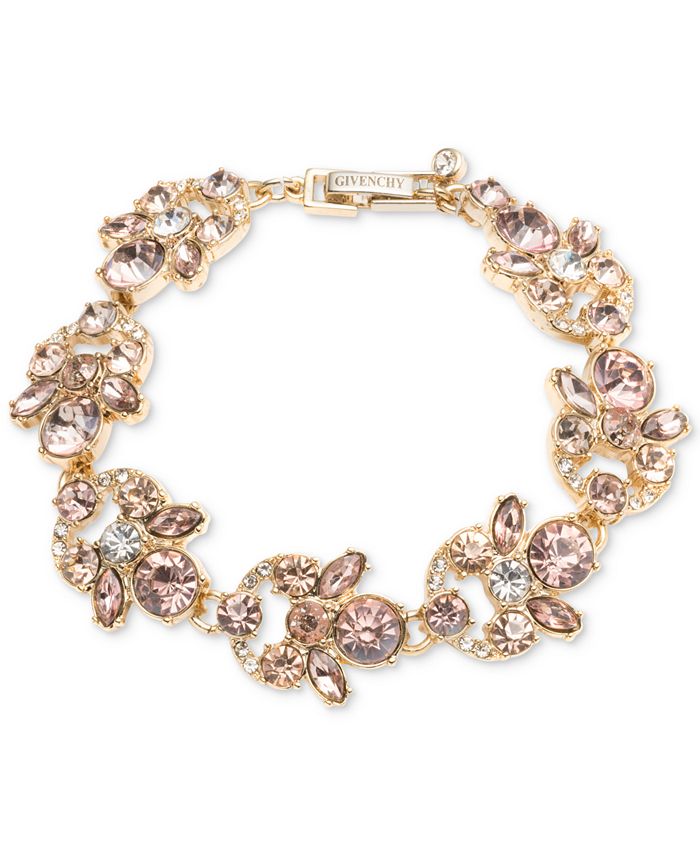 Givenchy Crystal Cluster Flex Bracelet - Macy's