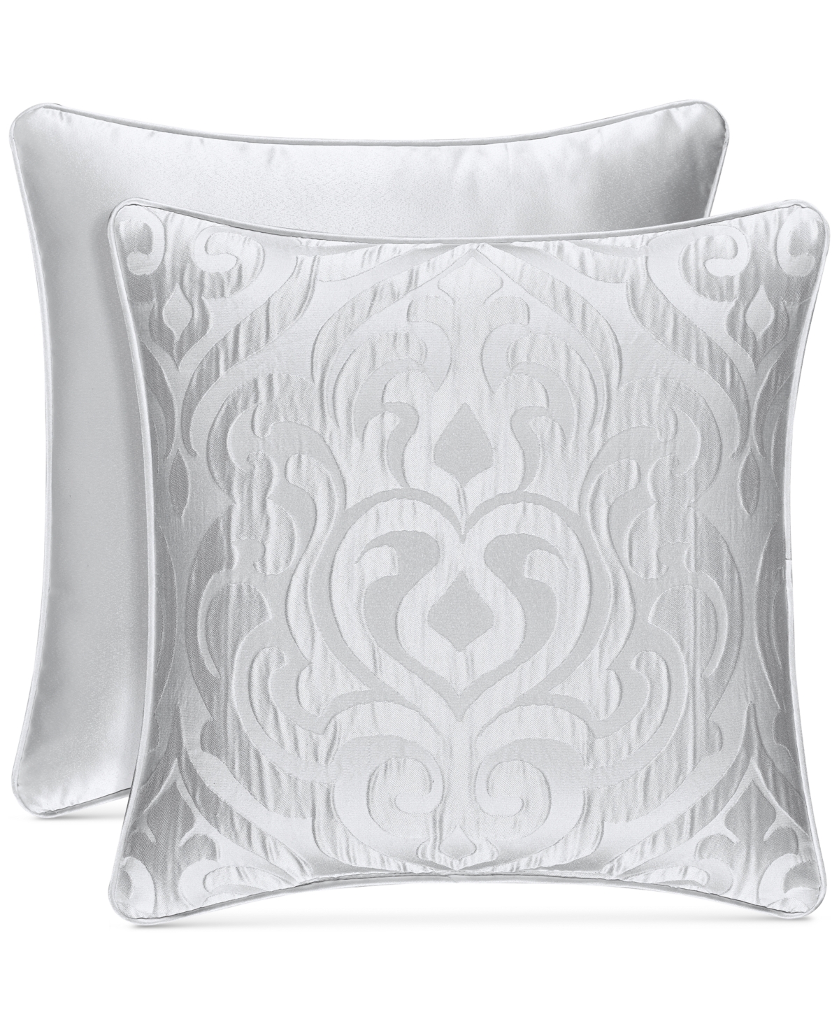 Click here for J Queen New York Astoria White Decorative Pillow... prices