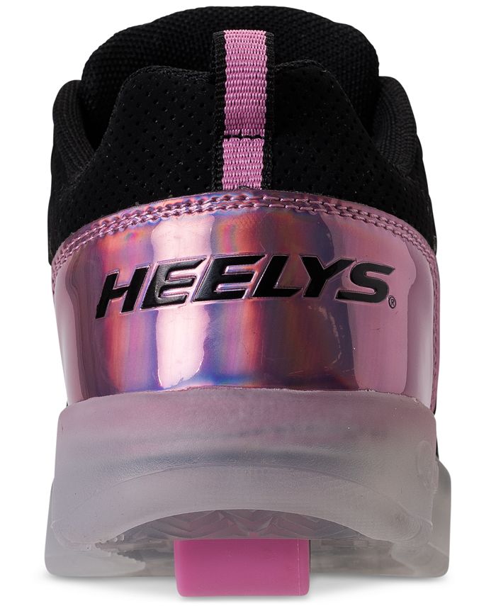 Heelys Little Girls' Premium 1 Lo Light-Up Skate Casual Sneakers from ...