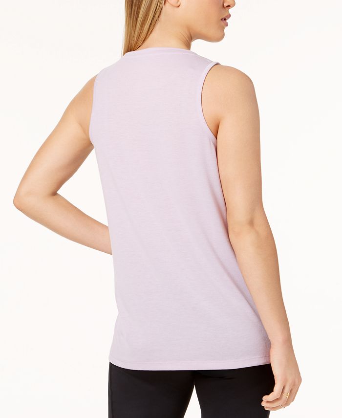 Material Girl Active Juniors' Mesh-Inset Tank Top, Created for Macy's ...