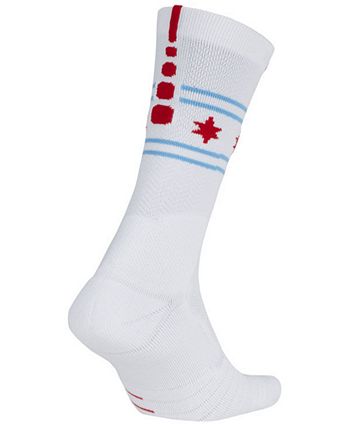 Nike Men's Chicago Bulls Elite Quick Crew Socks - Macy's