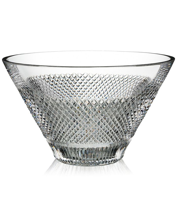Waterford Diamond Line Large Bowl - Macy's