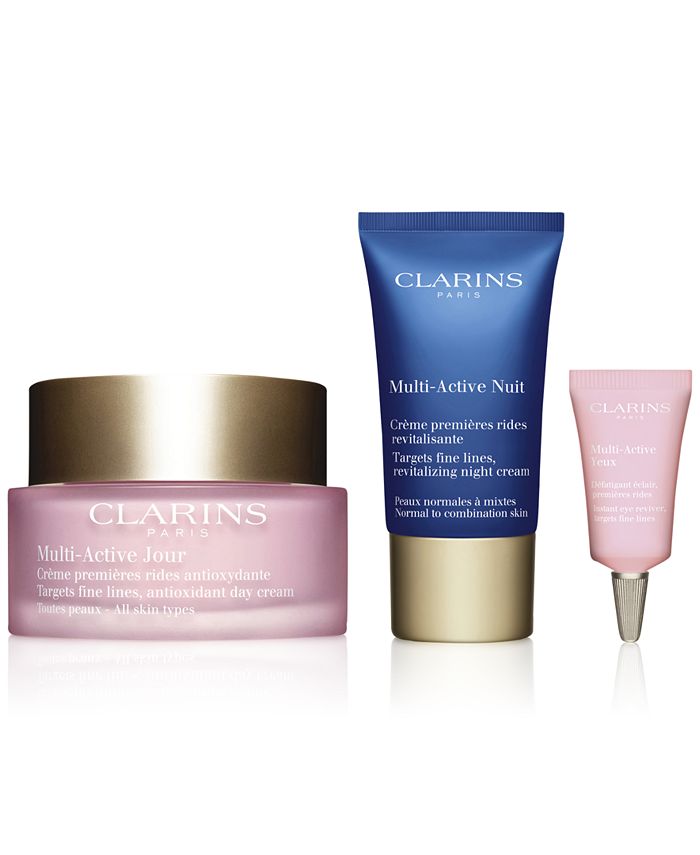 Clarins 3-Pc. Multi-Active Discovery Gift Set - Macy's