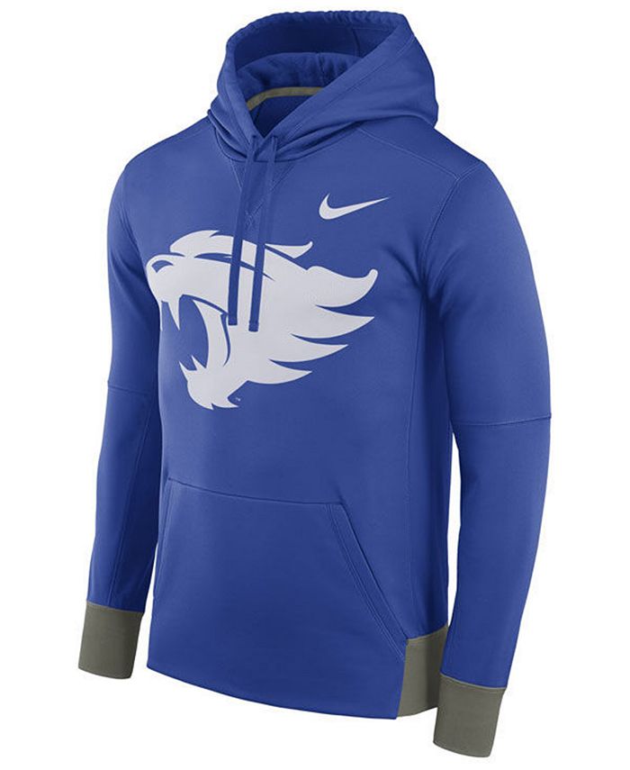 Nike Men's Kentucky Wildcats Therma Logo Hooded Sweatshirt - Macy's