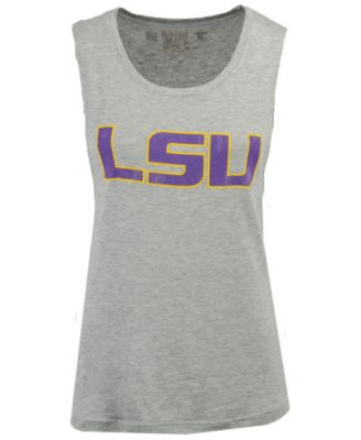 Retro Brand Women's LSU Tigers Rayon Rocker Tank - Macy's