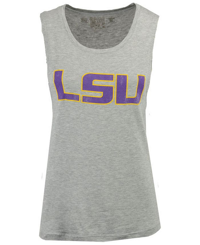 Retro Brand Women's LSU Tigers Rayon Rocker Tank - Macy's