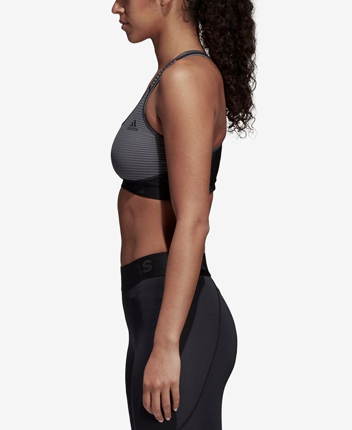 Adidas Alphaskin Climacool® Racerback Medium Support Sports Bra Macys