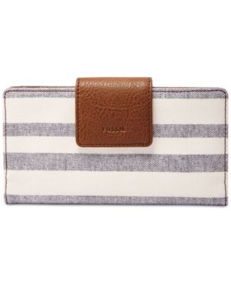 Fossil Emma RFID Tab Wallet - Macy's