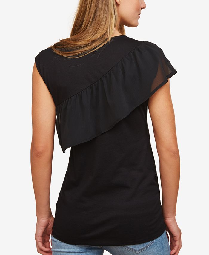 Motherhood Maternity Ruffled Top - Macy's