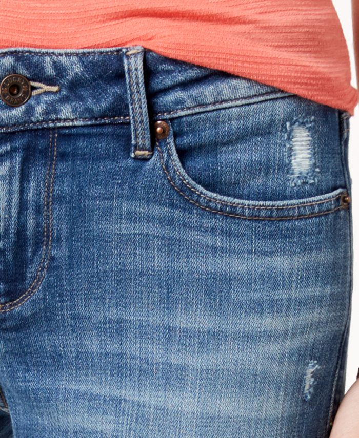 Lucky Brand Lolita Frayed-Cuff Skinny Jeans - Macy's