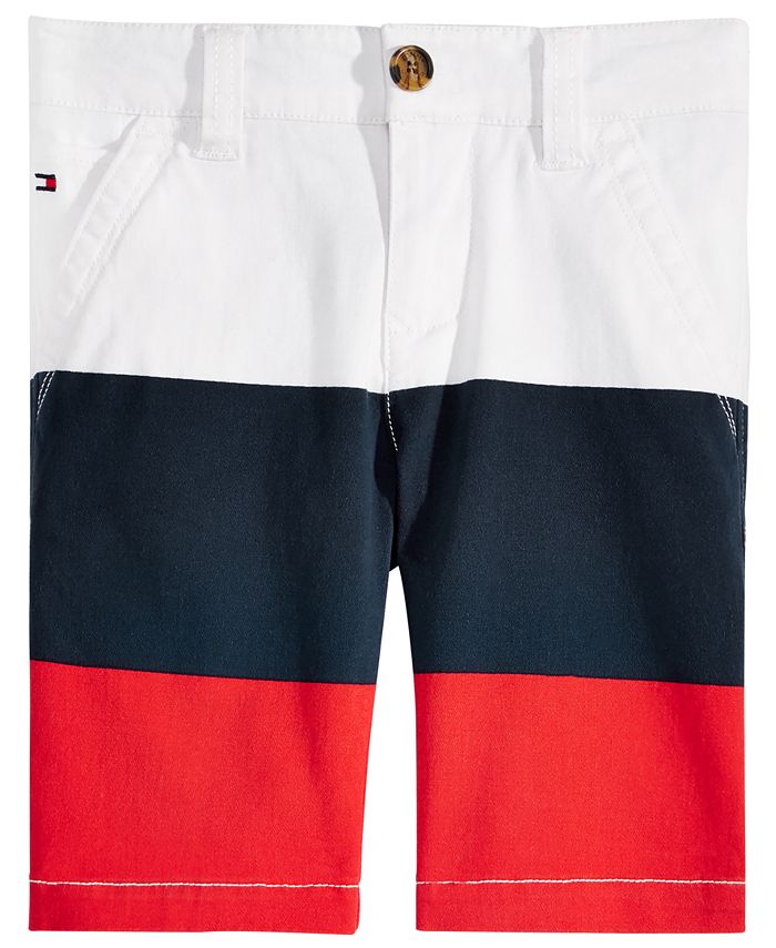 Tommy Hilfiger Colorblocked Shorts, Little Boys - Macy's
