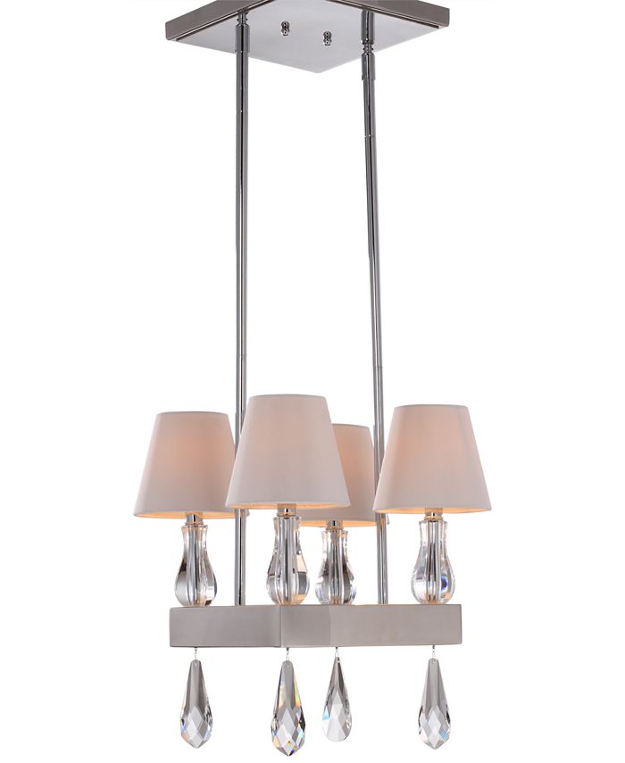 Zeev Lighting Sophia 4-Light Mini Chandelier - Macy's