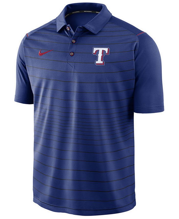 Nike Men's Texas Rangers Stripe Polo - Macy's