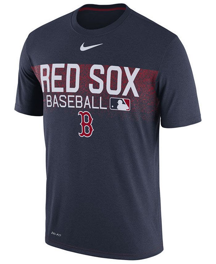 Nike Men's Boston Red Sox Authentic Legend Team Issue T-Shirt - Macy's
