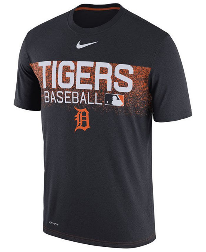 Nike Men's Detroit Tigers Authentic Legend Team Issue T-Shirt - Macy's