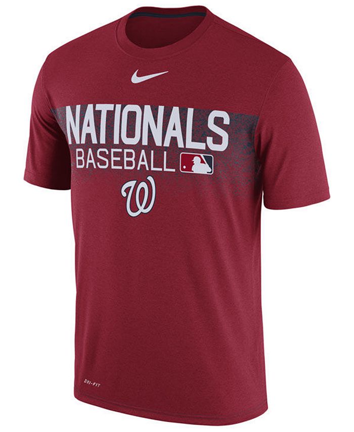 Nike Men's Washington Nationals Authentic Legend Team Issue T-Shirt ...