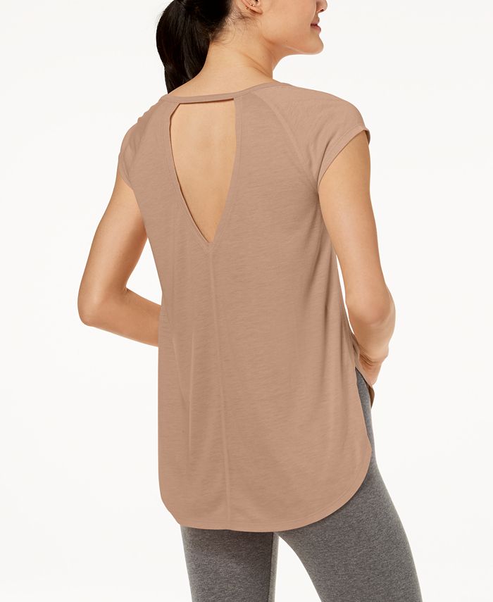 Calvin Klein Cap-Sleeve Open-Side Top & Reviews - Tops - Women - Macy's