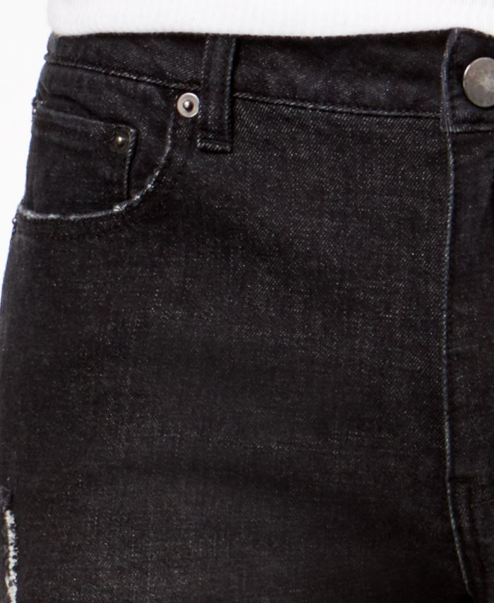 Jaywalker Men's Destructed Checkerboard Slim-Fit Pants - Macy's