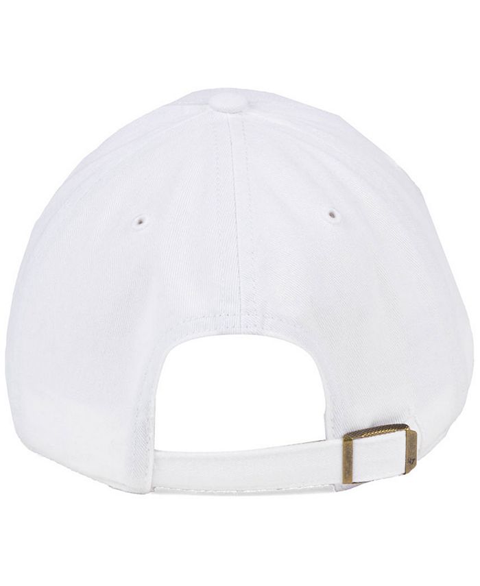 '47 Brand Los Angeles Dodgers White/White CLEAN UP Cap - Macy's