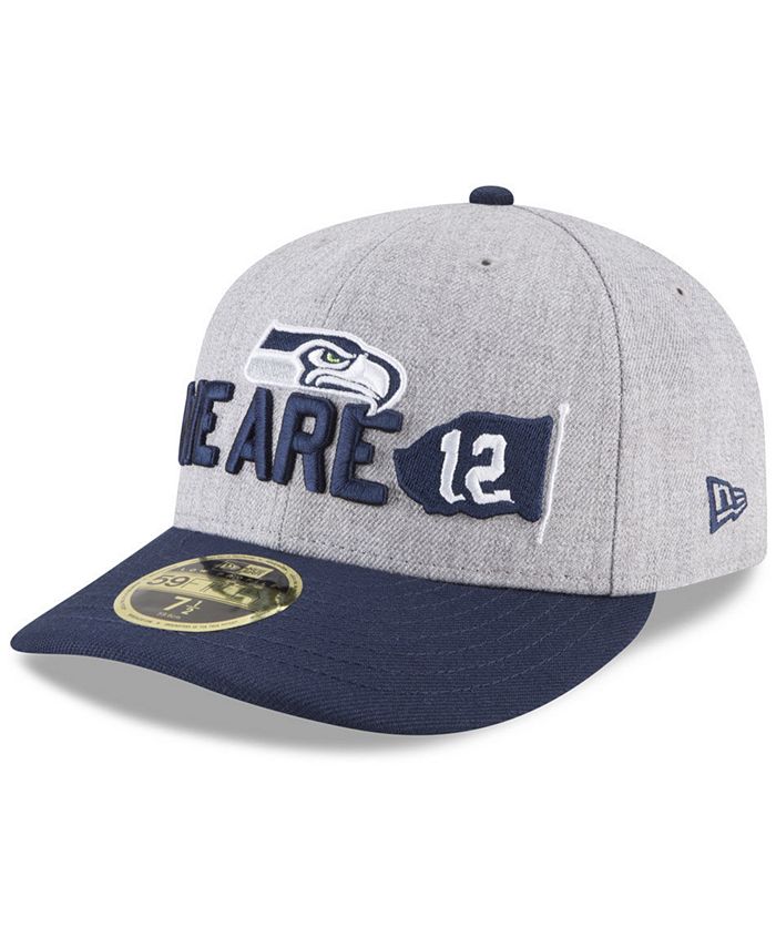 New Era Seattle Seahawks Draft Low Profile 59FIFTY FITTED Cap - Macy's