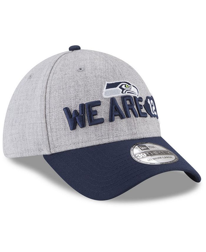 New Era Seattle Seahawks Draft 39THIRTY Cap - Macy's