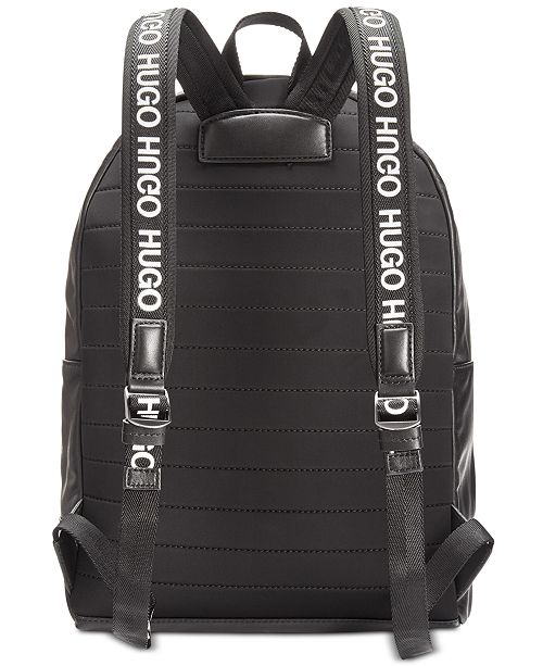 Hugo Boss Men's National Leather Backpack & Reviews - All Accessories ...