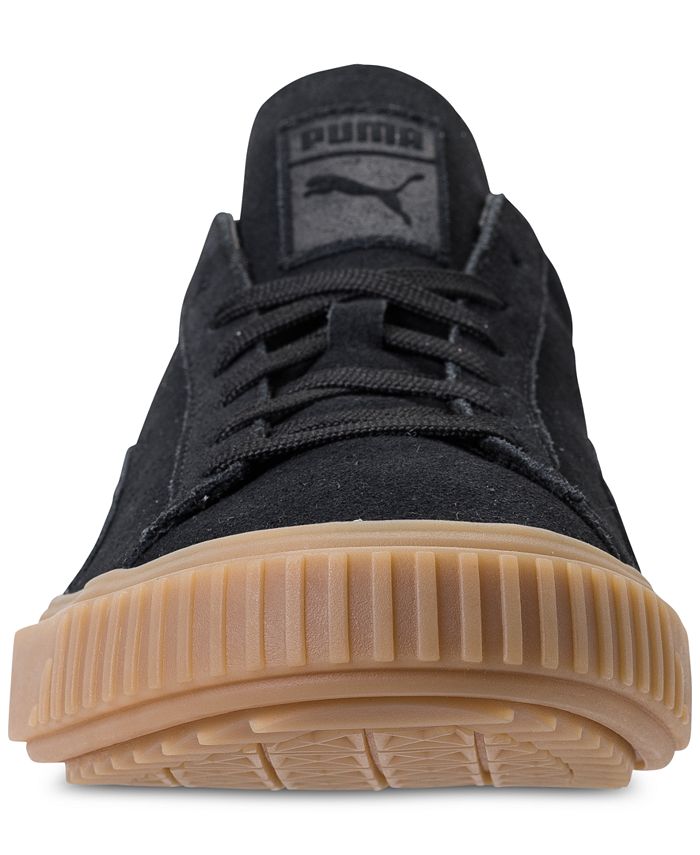 Puma Men's Breaker Suede Gum Casual Sneakers from Finish Line - Macy's