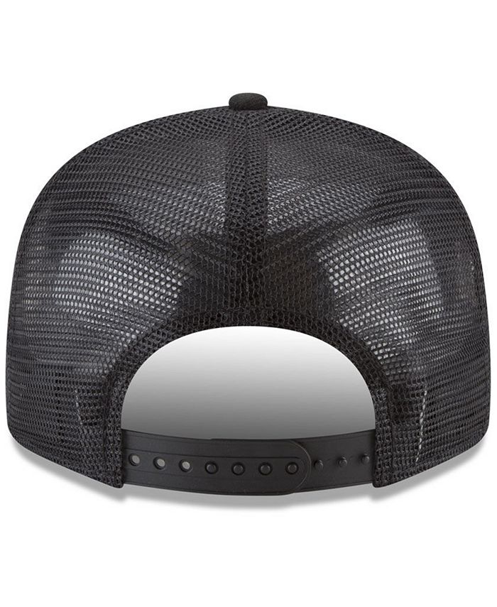 New Era Milwaukee Brewers Blackout Mesh 9FIFTY Snapback Cap - Macy's