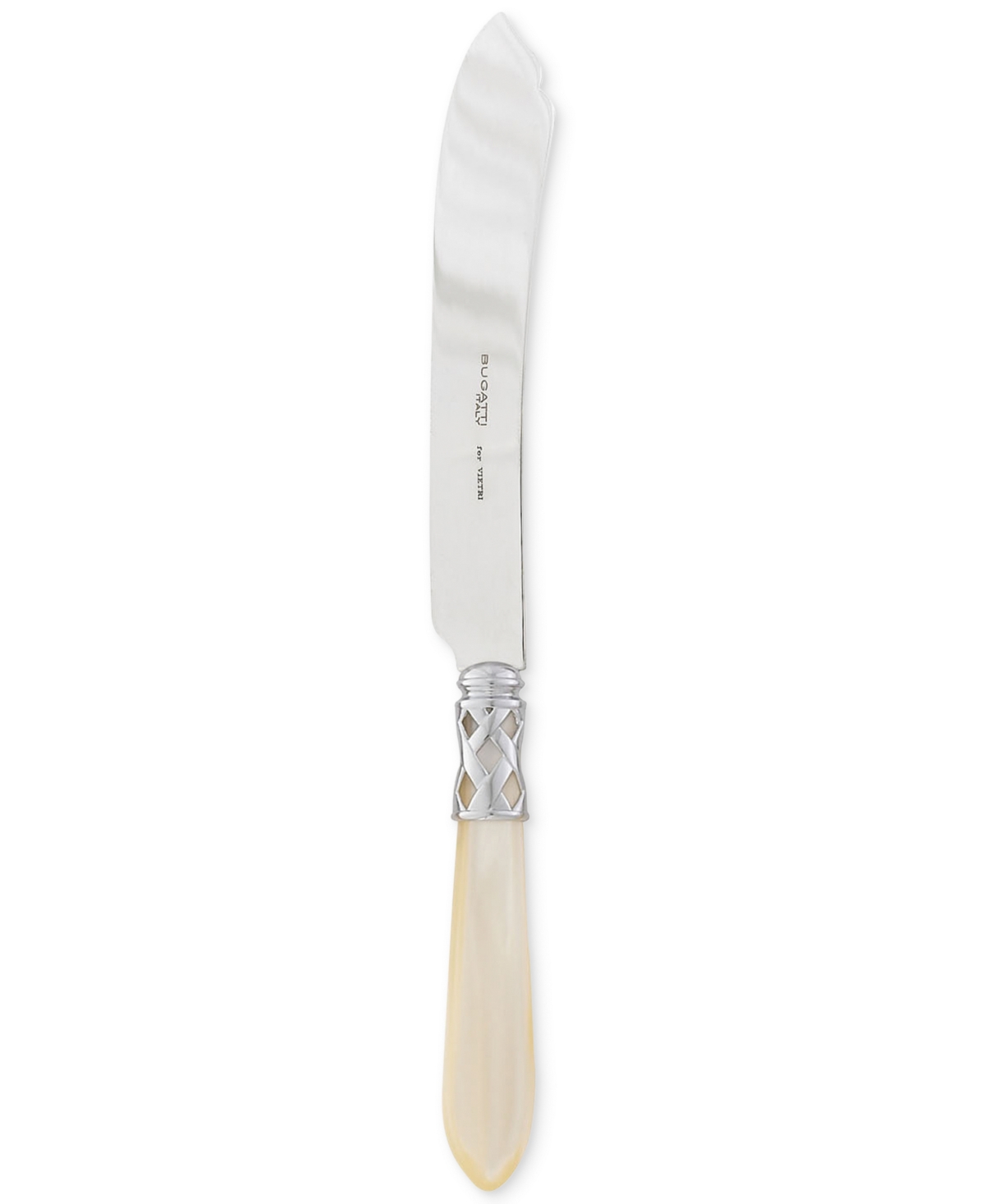 Click here for Vietri Aladdin Brilliant Cake Knife - Ivory prices
