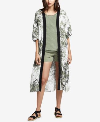 Sanctuary Calico Printed Kimono - Macy's