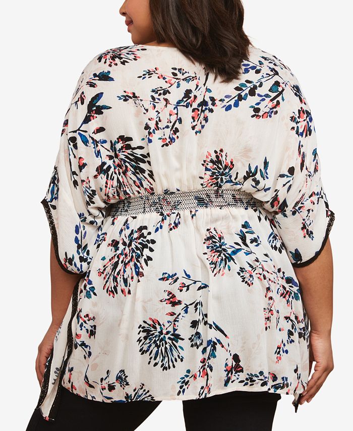 Motherhood Maternity Plus Size Embroidered Tunic - Macy's