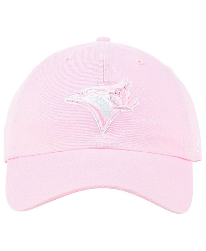 '47 Brand Toronto Blue Jays Pink CLEAN UP Cap - Macy's