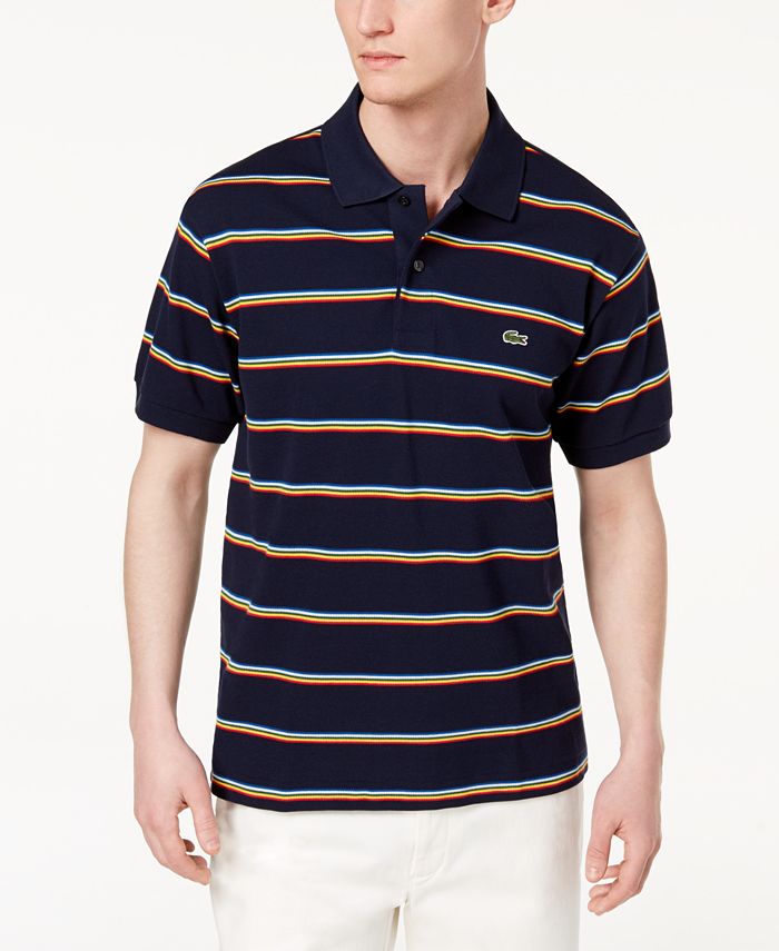 Lacoste Men's Striped Polo - Macy's