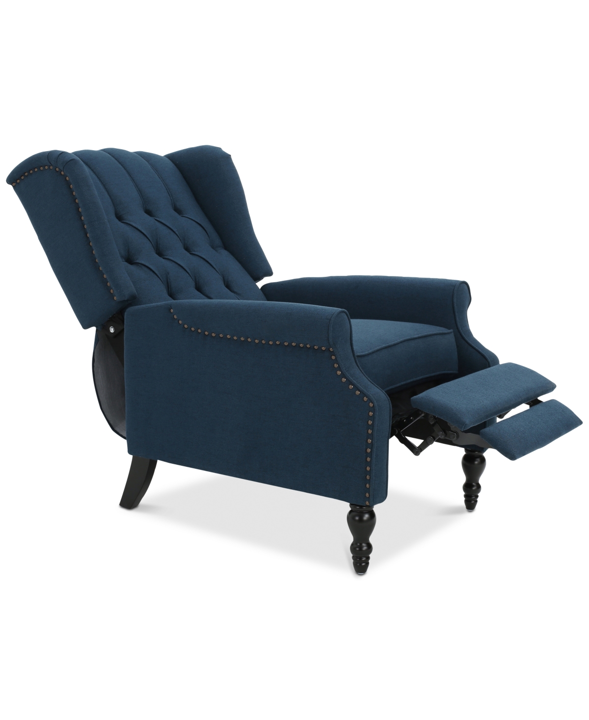 Click here for Charles Fabric Recliner - Dark Blue prices