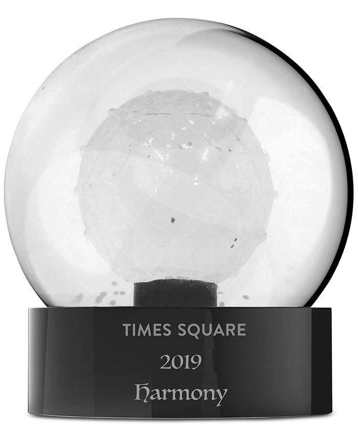 Waterford 2019 Times Square Snowglobe - Macy's