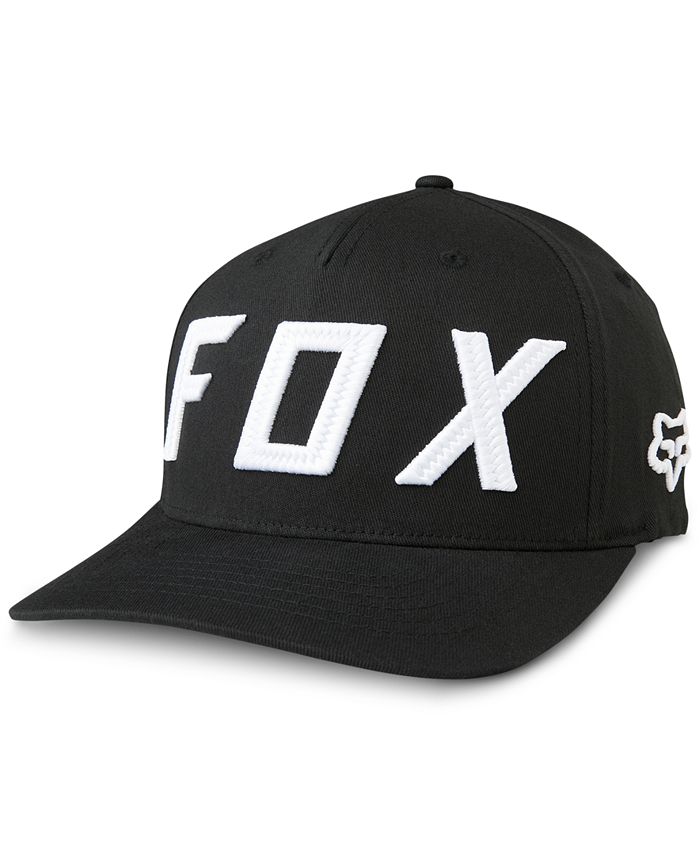 Fox Men's Grizzled Embroidered-Logo Flexfit Hat - Macy's